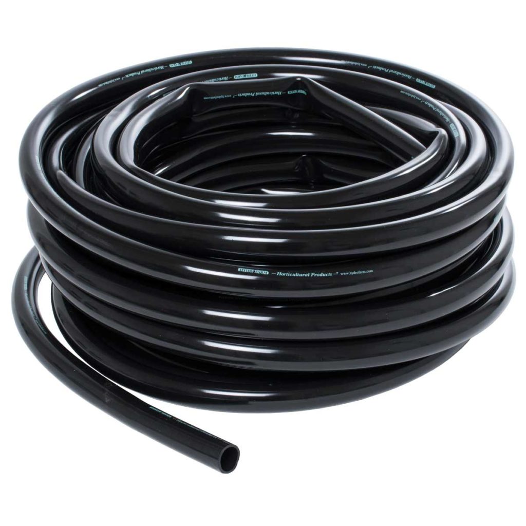 1in Inner Diameter Black Vinyl Flexible Tubing - 100ft | The Aquaponic ...